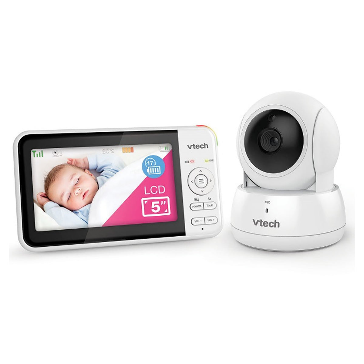 VTech BM5550AU Full Colour Pan & Tilt Baby Video Monitor – Babies R Us ...