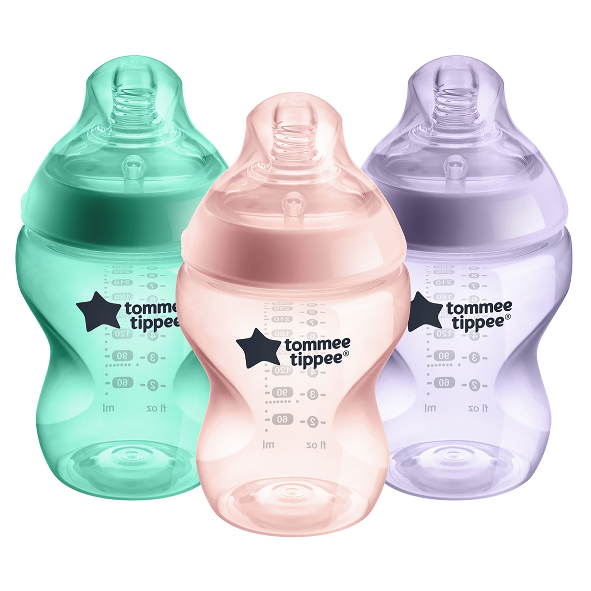Tommee Tippee Colour My World Feeding Bottles 260ml 3pk – Babies R Us ...