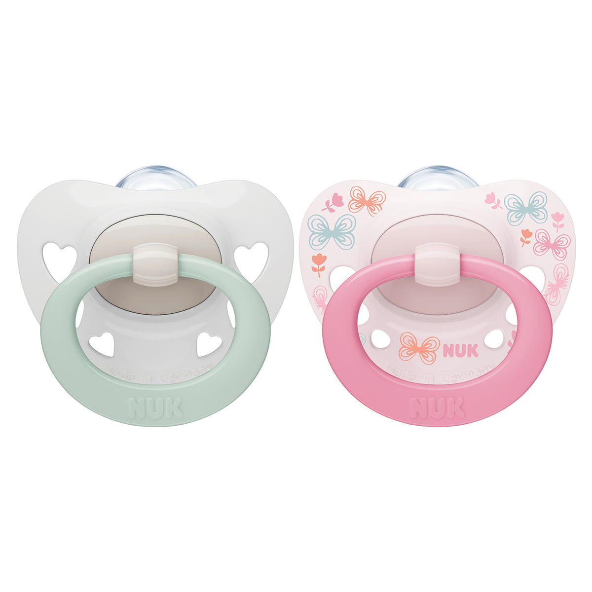NUK Signature Silicone Soother 0-6 Months Girl – Babies R Us Australia