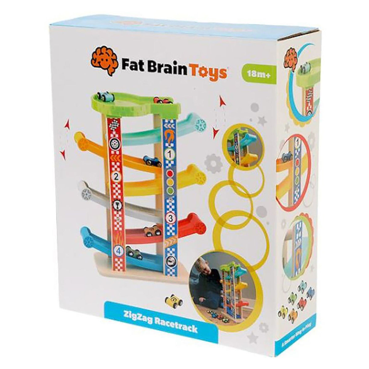Fat Brain Toys ZigZag Racetrack | ToysRUs Australia – Babies R Us Australia
