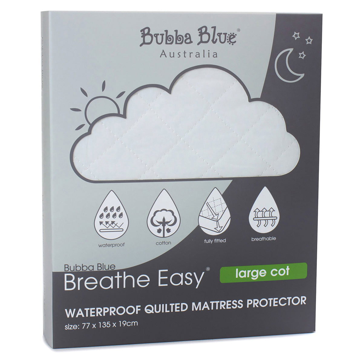 Bubba Blue Everyday Essentials 2pk Jersey Cot Fitted Sheets – Babies R ...