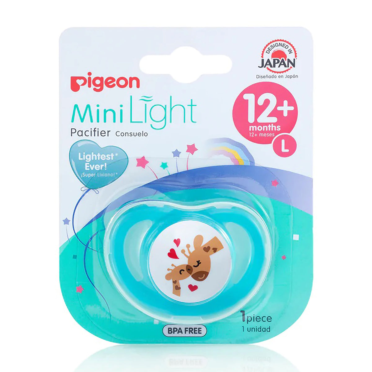 Pigeon MiniLight Pacifier Small 12+ Months Single Pack – Babies R Us ...